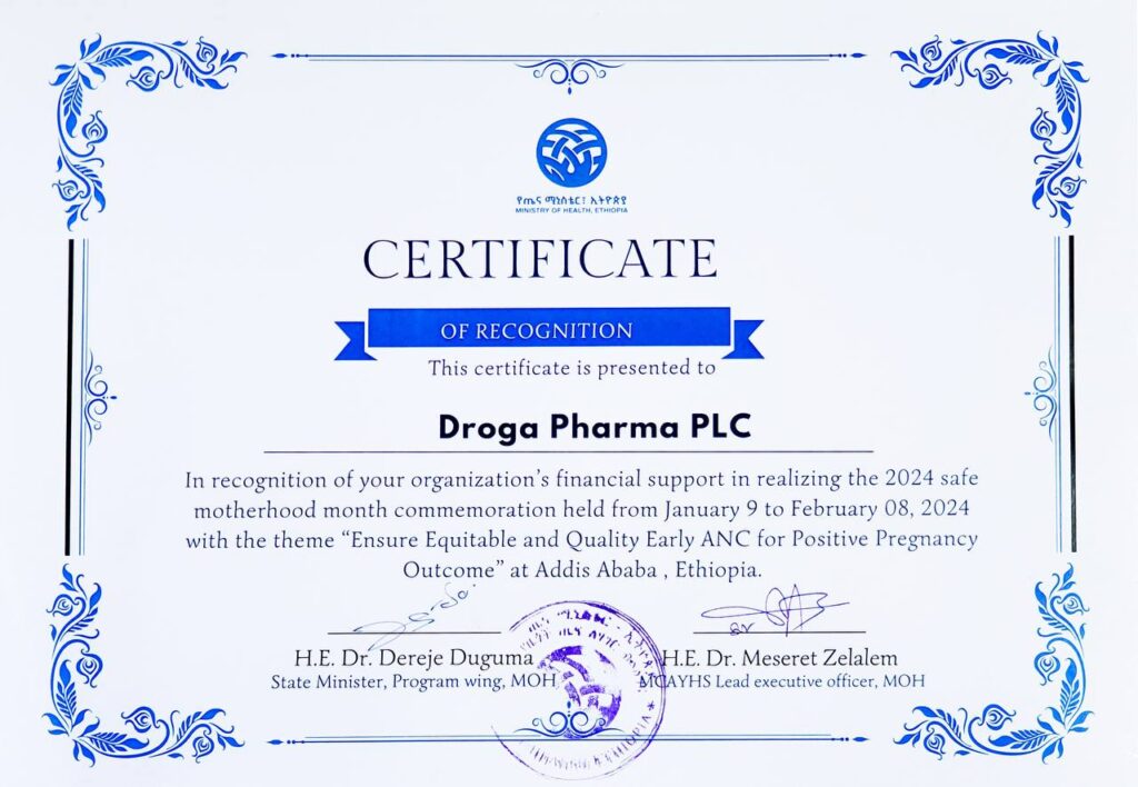 Home - DROGA PHARMA PLC